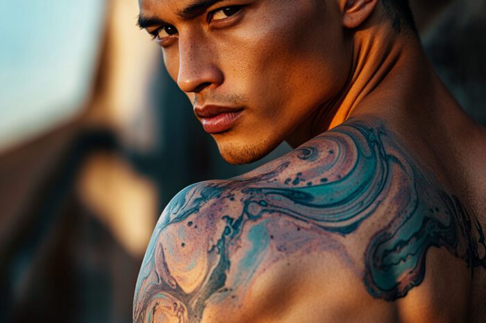 Suminagashi Tattoos: Ancient Japanese Art Meets Modern Ink - Platinum Ink